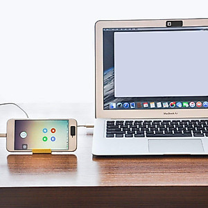 T10 3PCS Rectangle Webcam Cover Ultra Thin Privacy or Camera Shutter Black