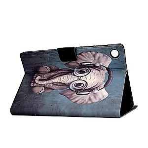 Compatible with/Replacement for Tablet PC Samsung Galaxy Tab A8 10.5 inch 2021 SM-X200/X205/X207 PU Leather Flip Cover Stand Wallet Case XXDY1(1)