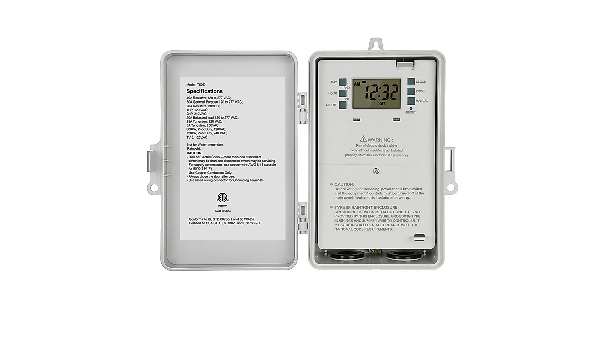Suraielec 7-Day Digital Pool Timer for Hassle-Free Scheduling