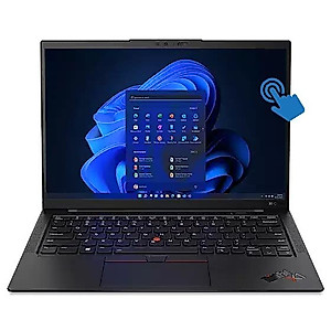 NewLenovo ThinkPad X1 Carbon Gen 10 Ultrabook Laptop, 14.0" UHD+ Touch Screen, Intel Core i7-1280P 14Cores, 32GB LPDDR5 RAM, 2TB SSD, Rapid Charge, Backlit KB, Fingerprint Reader, Win 11 Pro