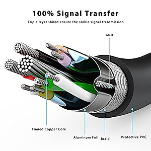 DteeDck DisplayPort to DVI, DP Display Port to DVI Adapter Cable Male to Female for Connect Desktop Laptop to Monitor Display Projector HDTV