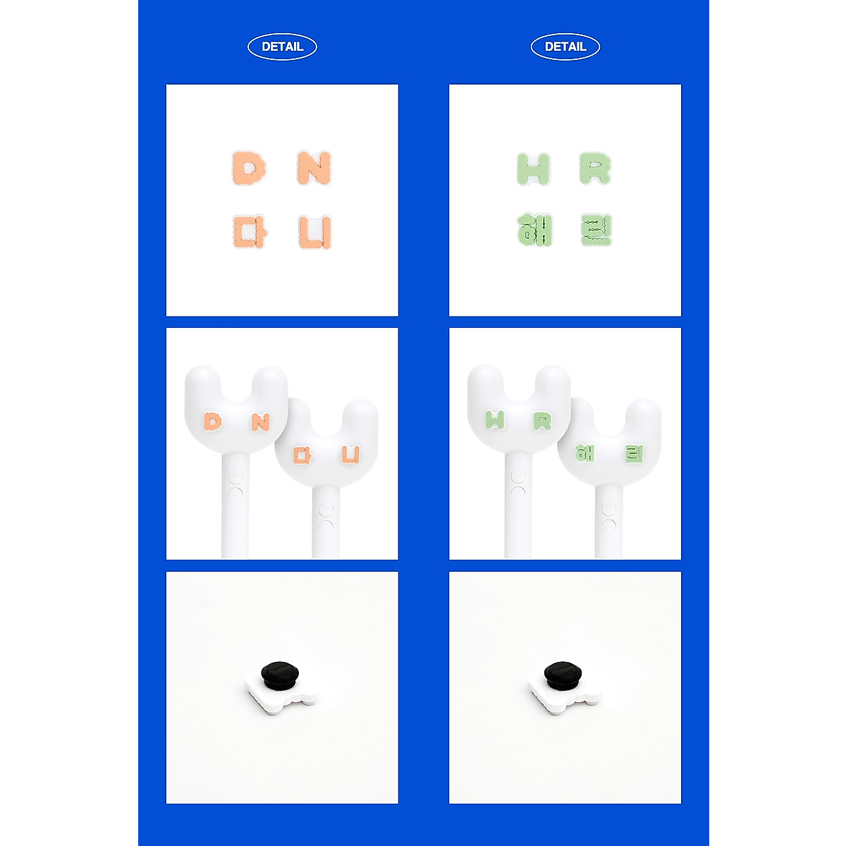 Dreamus NEWJEANS - Official Light Stick Album, Heart & Star Ver.