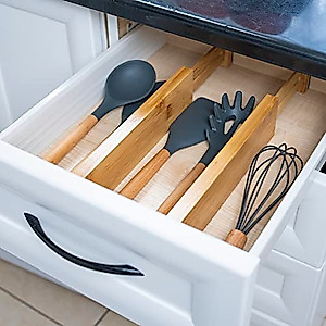 Spotted Armadillo Ziplock bag Organiser and Foil Dispenser - 6 in 1 Design - 3 Drawer Dividers Gift - for Quart, Gallon, Sandwich, Freezer size bags and Kitchen Rolls 12 inches wide