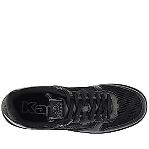 Kappa Unisex Sneaker Gymnastics Shoe, 005 Black, 8 US Women
