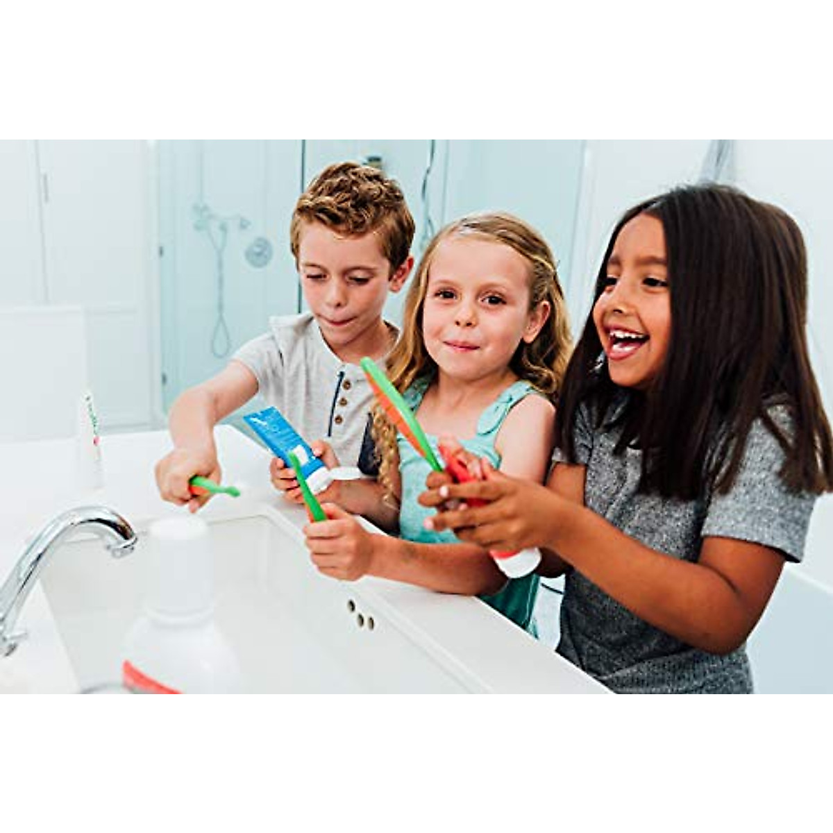 Hello Kids Toddler Soft Bristle Toothbrush, BPA Free, Vegan, Promotes Oral and Gum Health for All Ages, 6 Count