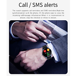 SYSMARTS Fitness Trackers,Health Sports Smart Watch with Heart Rate & Sleep Monitor,Calorie Step Counter,1.3" Touch Screen,IP68 Waterproof Pedometer Activity Trackers for Women Men (Dark Blue)