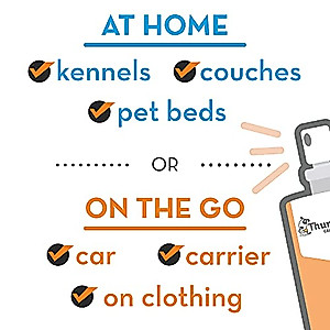 ThunderEase Dog Calming Pheromone Spray | Powered by ADAPTIL | Reduce Anxiety During Travel, Vet Visits and Boarding