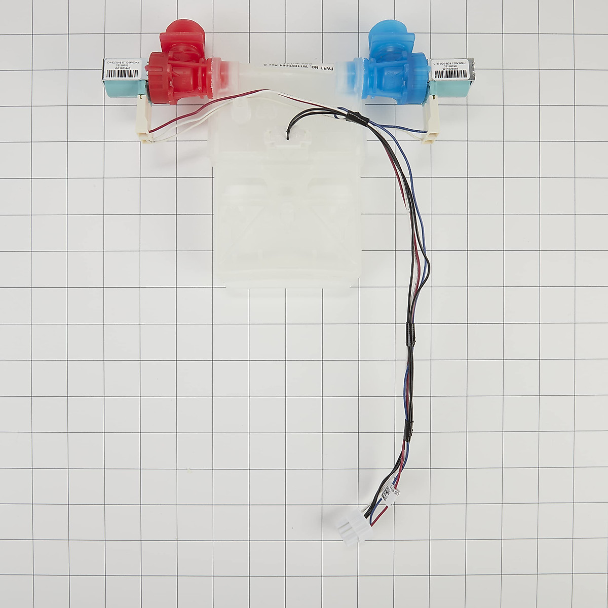 Whirlpool W11210459 Washer Water Inlet Valve, White