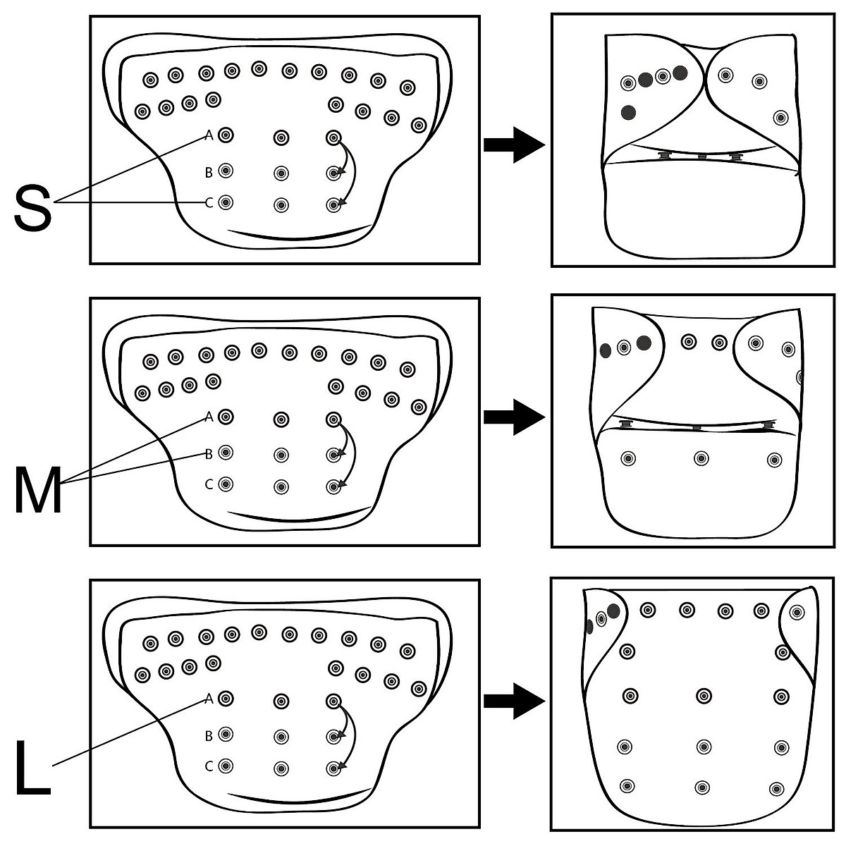 Ohbabyka Reusable Washable Baby Boys/Girls Pocket Cloth Diapers with 1pc Insert (Penguin+1 Insert)