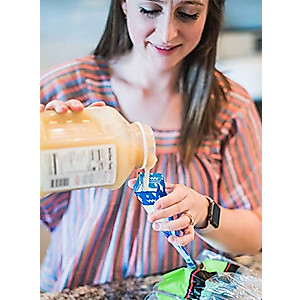 Simple Modern Reusable Baby Food Pouches for Toddlers | BPA Free Plastic, Food Safe, Freezer Safe | Refillable for Applesauce Yogurt & Puree Squeeze Pouch | 10 pack | 5oz | Assorted