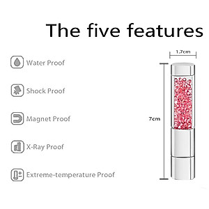 GARRULAX USB Flash Drive, 8GB / 16GB / 32GB USB2.0 USB Memory Stick Date Storage Pendrive Thumb Drives (32GB, Light Pink)