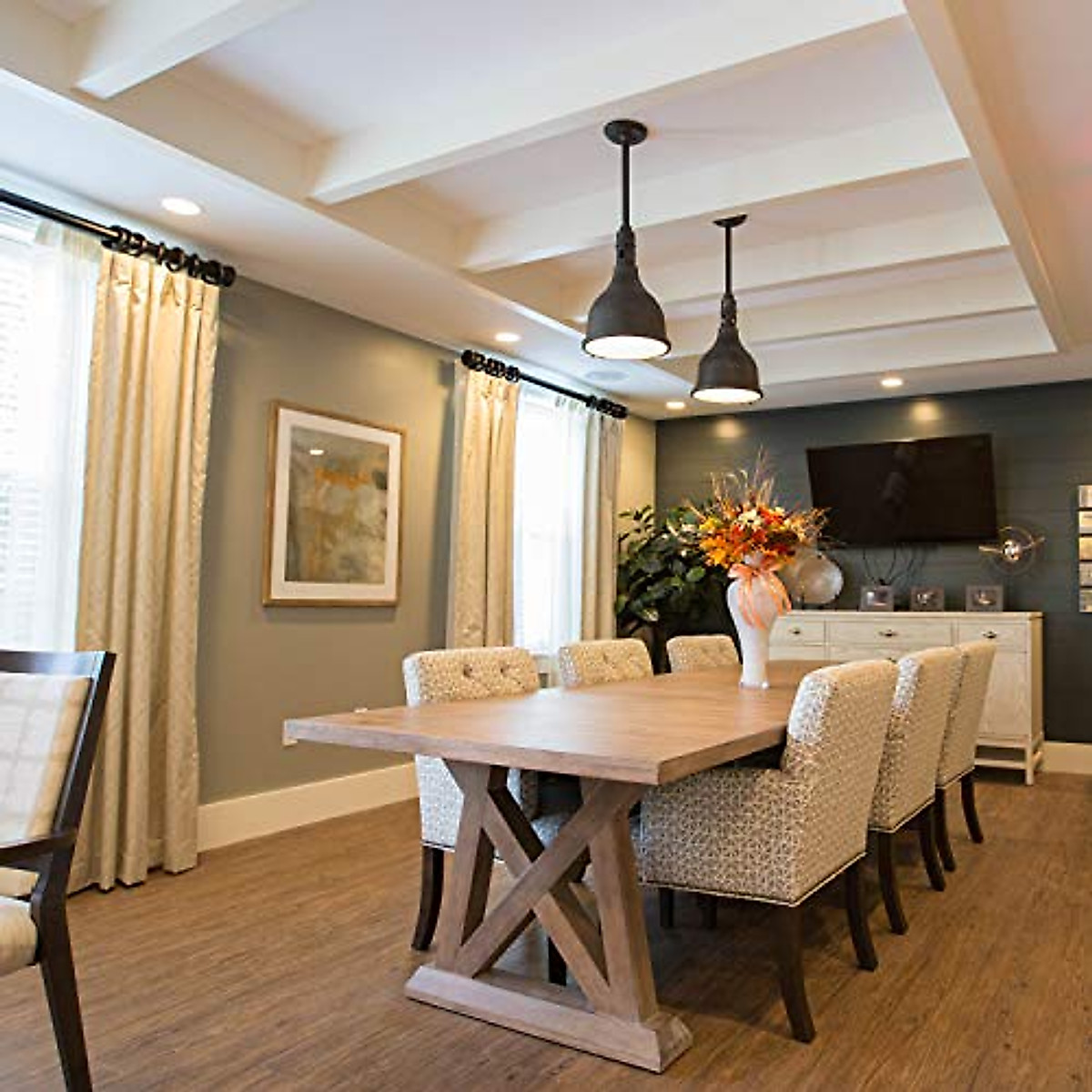 Amazon Basics - A19 LED Light Bulb, Daylight White, 15W (Equivalent to 100W), Non-Dimmable, 10,000 Hour Lifetime, 2-Pack