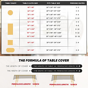 Horaldaily Fall Tablecloth 60x84 Inch Rectangular, Thanksgiving Autumn Harvest Blue Pumpkin Buffalo Plaid Table Cover for Party Picnic Dinner Decor