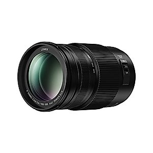 Panasonic LUMIX G II Vario Lens, 100-300MM, MIRRORLESS Micro Four Thirds, Power O.I.S, H-FSA100300 (USA Black)
