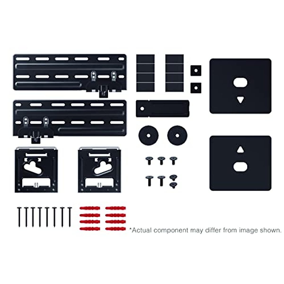 SAMSUNG Slim Fit TV Wall Mount, Compatible w/ 43”- 85” Q Series, Crystal UHD Series Televisions, Easy Installation, Blends w/Any Interior, Minimalist Look, WMN-B50EB/ZA, 2022, Black