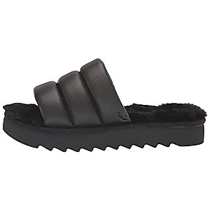Koolaburra by UGG Women's BRB Slide Sandal, Black, 8