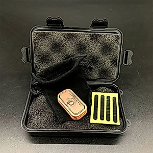 CP3 Fidget Slider EDC Adult Metal Fidget Toys ADHD Tool Anxiety Stress Relief Toys Fun Office Desk Toys Gifts for Boyfriend and Father (Vortex)