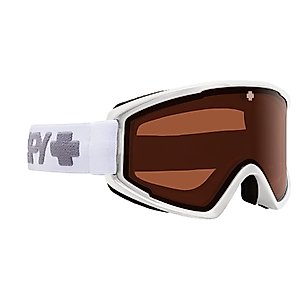 SPY Crusher Elite Matte White - LL Persimmon