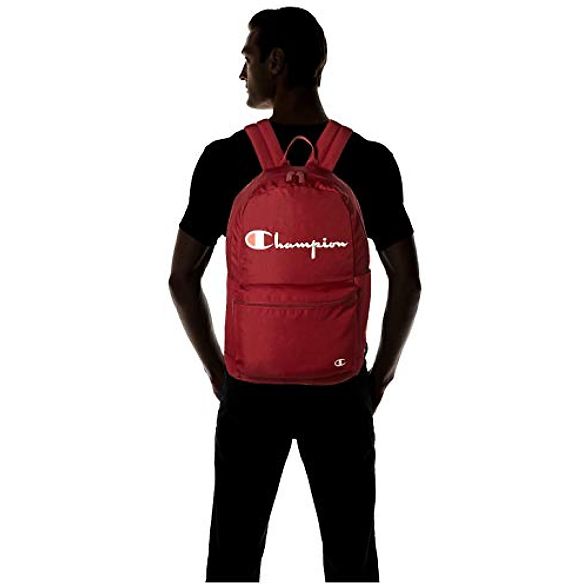 Champion unisex adult Backpacks, Dark Red, One Size US