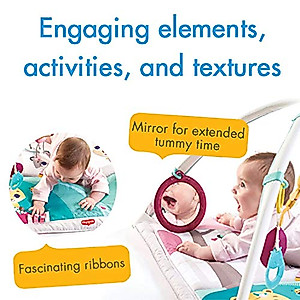 Gymini Deluxe Activity Gym Play Mat, Tiny Princess Tales