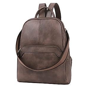 CLUCI Backpack Purse for Women Leather Fashion Small Backpack for Women Convertible Travel Backpack Mini Backpack for Women Ladies Work Designer Daypack