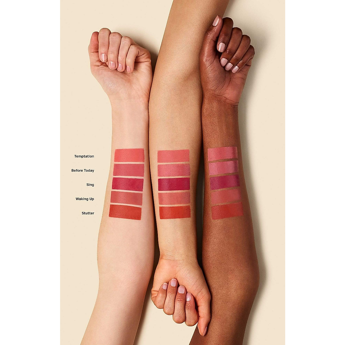 ILIA - Color Haze Multi-Use Matte Pigment | Non-Toxic, Vegan, Cruelty-Free, Nourishing Cream Blush + Lip Color In One (Temptation Soft, 0.23 fl oz | 7 ml)