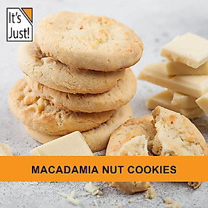 It's Just - Hawaiian Macadamia Nuts (1.5lbs), Small Batch Dry Roasted in USA, Lightly Salted, Keto Friendly, Resealable Bag, 24oz