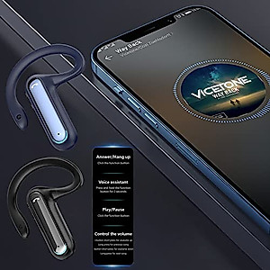 XUnion Single Ear Headset Bluetooth Headphones Handsfree Wireless Headset Business Headset Drive Call Sports Earphones OP5