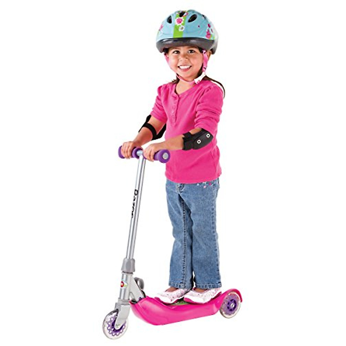 Razor Jr. Folding Kiddie Kick Scooter - Pink - FFP,One Size & Jr. Lil' Kick Scooter