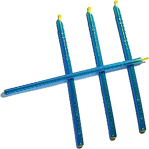 ANCHDO 16pcs Bag Sealer Sticks，4 Lengths，Plastic Bag Sealer Clips Sticks Slide On Bag，Gripstik Bag Sealer Slide Sticks for Food Storage ，Bread and Snack Bags