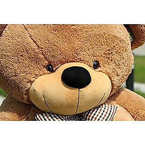 Joyfay 78" Giant Teddy Bear Huge 6.5 feet Stuffed Teddy Bear Soft Toy Valentine's Big Gift (Brown)