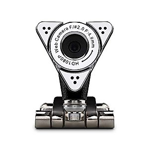 Aluratek HD 1080P Video Webcam for PC, MAC, Desktop & Laptop, Video Call, Conference, USB