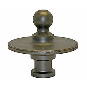 Wallace Forge Kingpin to Gooseneck Ball Adapter - Made in U.S.A.