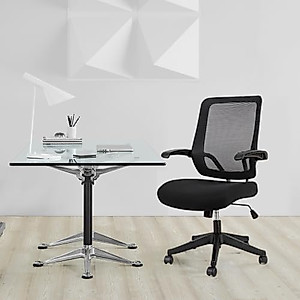 Ergonomic Office Chair, High Back Desk Chair, Swivel Mesh Computer Task Chair with Dynamic Lumbar Support, Tilt Function, Executive Home Office Chair with 3D Adjustable Headrest and Armrests (Black)