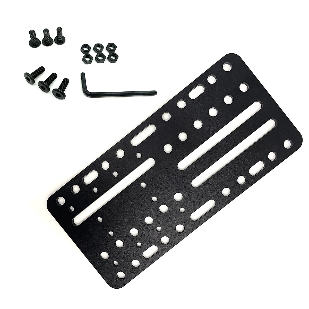 Nosxxus Universal Desk/Chair Mount Bracket Plate for USB Handbrake,Suitable For Racing Game G25/27/29 T500 Windows 14 Bit Pc Usb Game Handbrake Sim Card,Compatible with Logitech Driving Force Shifter