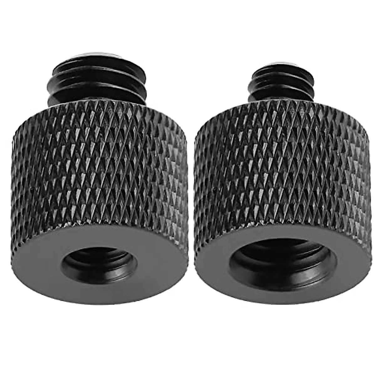 Camera Screw Adapter Thread 1/4" Male to 3/8" Female and 3/8" Male to 1/4" Female Adapter Set for Camera Monitor, Tripod, Mount