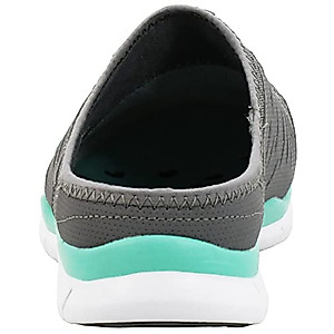 Skechers Sport Women's Gratis-No Limits Slip-On Mule Sneaker, Grey Mint, Grey Mint, 9 M US