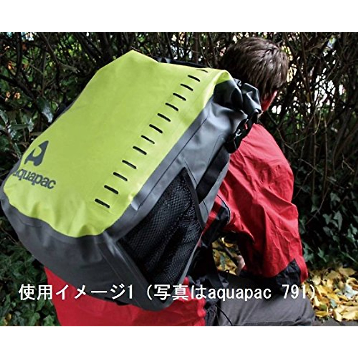 Aquapac Heavyweight 28L Waterproof Toccoa Backpack Cool Blue, Made in the UK, Travel Essential, 5 Year Warranty, Watersports, Hiking, Mountain Biking, Extreme Sports