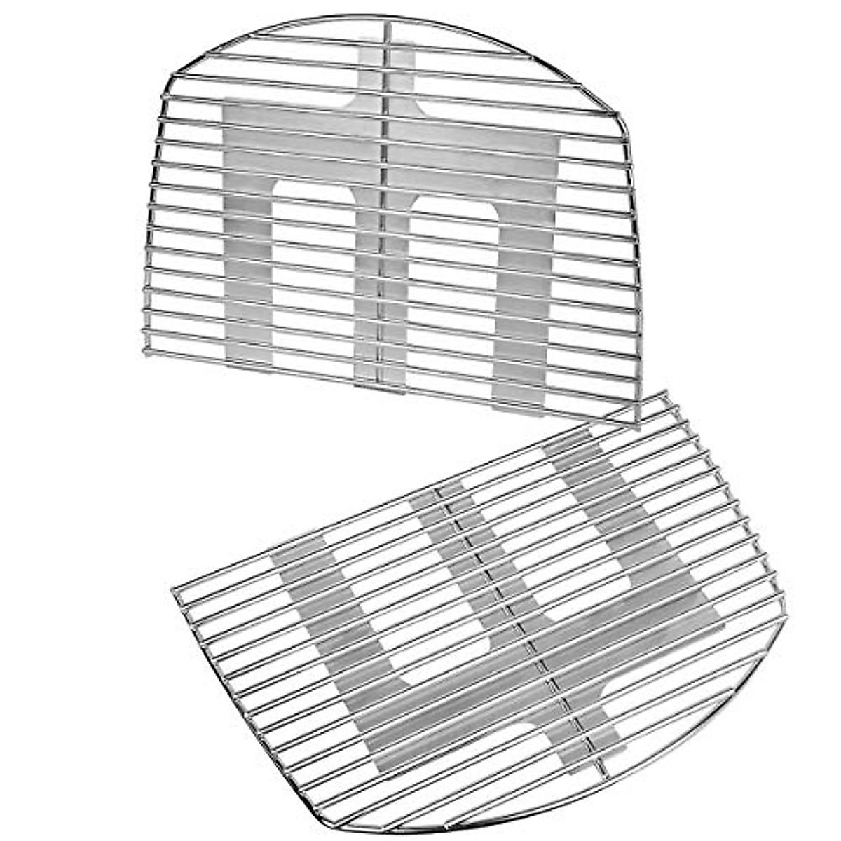 Stanbroil Solid Rod Stainless Steel Grill Cooking Grates for Weber Q300, Q320, Q3000, Q3100, Q3200 Series Gas Grill, Replacement Parts for Weber 7646