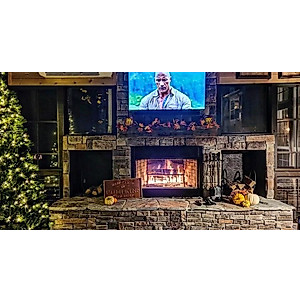 EasyFirePits 12 Inch Stainless Steel Lifetime Warranted Gas Fireplace Replacement Burner Straight END-FED Gas Log Lighter