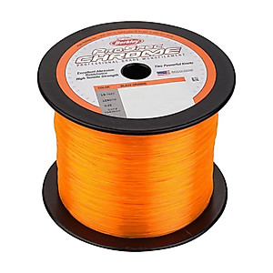 Berkley ProSpec® Chrome, Blaze Orange, 25lb | 11.3kg, 1000yd | 914m Monofilament Fishing Line, Suitable for Saltwater Environments