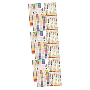 MAGICLULU 27 Packs Calendar Index Stickers Book tabs 2023 Binder Office Planner tabs Numbers Stickers Colored Labels Digital Notepad Month Index Stickers DIY Calendar Sticker tabs