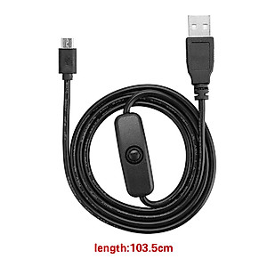 Power Cable for Power Charging Cable with / Switch for 3/2 / B/B+ / A.