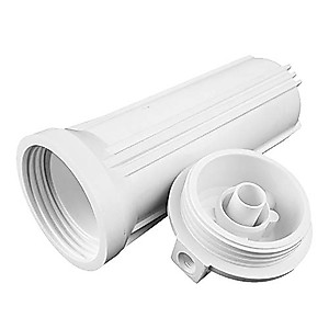 Geekpure 10 Inch Reverse Osmosis Water Filter Housing for RO Filtration System-1/4" Port-Fit for 2.5"x10" Filters (1)