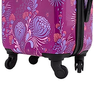 Travelers Club Bella Caronia 3 Piece or 20" Carry-On Voguish Luggage Set, Style Flora