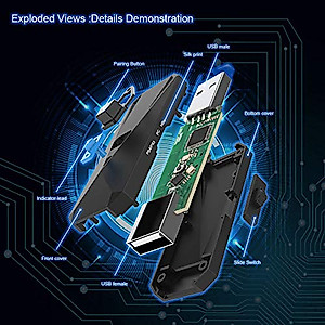 EJGAME Controller Adapter Converter Compatible with PS5/PS4/PS3/Switch/PC,Makes PS-5/PS-4/Xbox/Switch Joy Con Controllers Compatible with Your Switch/PS5/PS4 Console