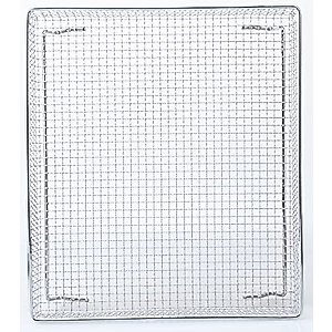 Air Fryer Basket, Air Fryer Basket for Oven,Compatible with Cuisinart TOA-60 Serie/TOA-65 Air Fryer, 304 Food-Grade Air Fryer Stainless Steel Basket, Cooking and Baking for Convection Toaster Oven