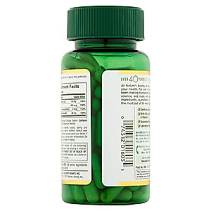 Nature's Bounty Gentle Iron 28 mg Capsules 90 Capsules (Pack of 2)