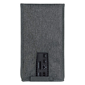 PlayVital Gray Nylon Dust Cover for Xbox Series X Console, Soft Neat Lining Dust Guard, Anti Scratch Waterproof Cover Sleeve for Xbox Series X Console