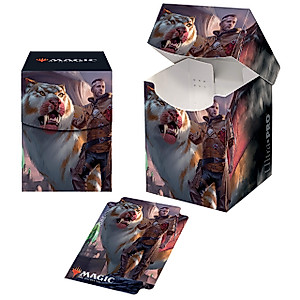 Ikoria: Lair of Behemoths - Lukka, Coppercoat Outcast PRO 100+ Deck Box for Magic: The Gathering